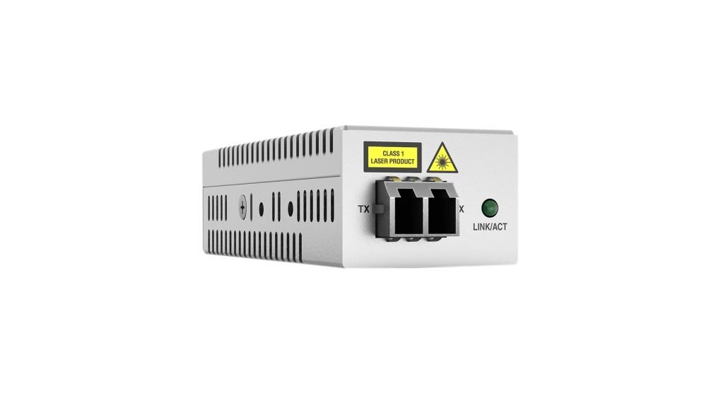 AT-DMC1000/LC-50 | Allied Telesis Media Converter, Ethernet - Fibre Multi-Mode, Fibre Ports 1LC ...